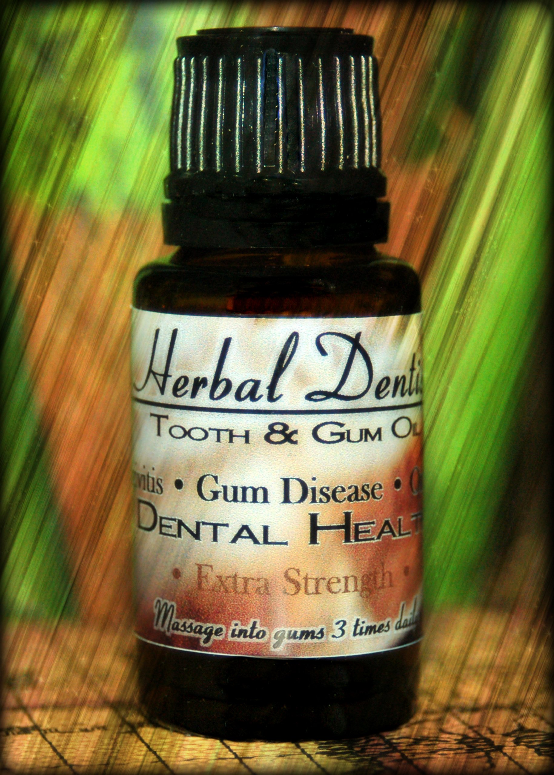 Herbal Dentist Extra Strength - #1 Treatment for Gum Disease, Periodontal Disease, Gingivitis, Bleeding Gums, Receding Gums, Toothache, Oral Pain, Abscessed Tooth, Bad Breath