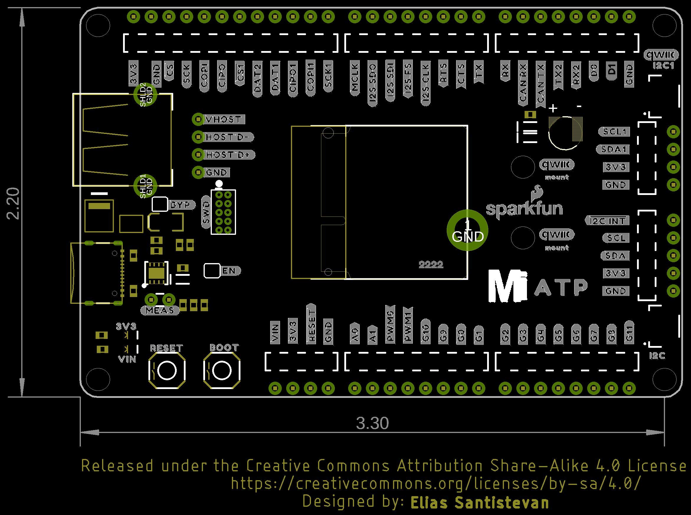SparkFun MicroMod ATP Carrier Board-Modular Interface Ecosystem-Connect microcontroller/Processor Board to Various Carrier Board peripherals