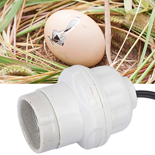 AUHX Uvb Reptile Light, Reptile Heat Lamp ABS Plastic Durable Impact Resistant High Temperature Resistant for Turtles for Lizards for Hatching(US Plug 110V)