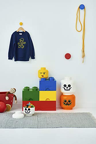 Room Copenhagen Lego Storage Head Large-Skeleton, Polypropylene, Skelton