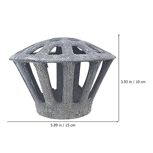 Cabilock Gutter Guard Iron Filter Strainer Gutter Downspout Protectors Gutter Leaf Guards for Stops Leaves and Other Debris Gutter Cleaning Tool