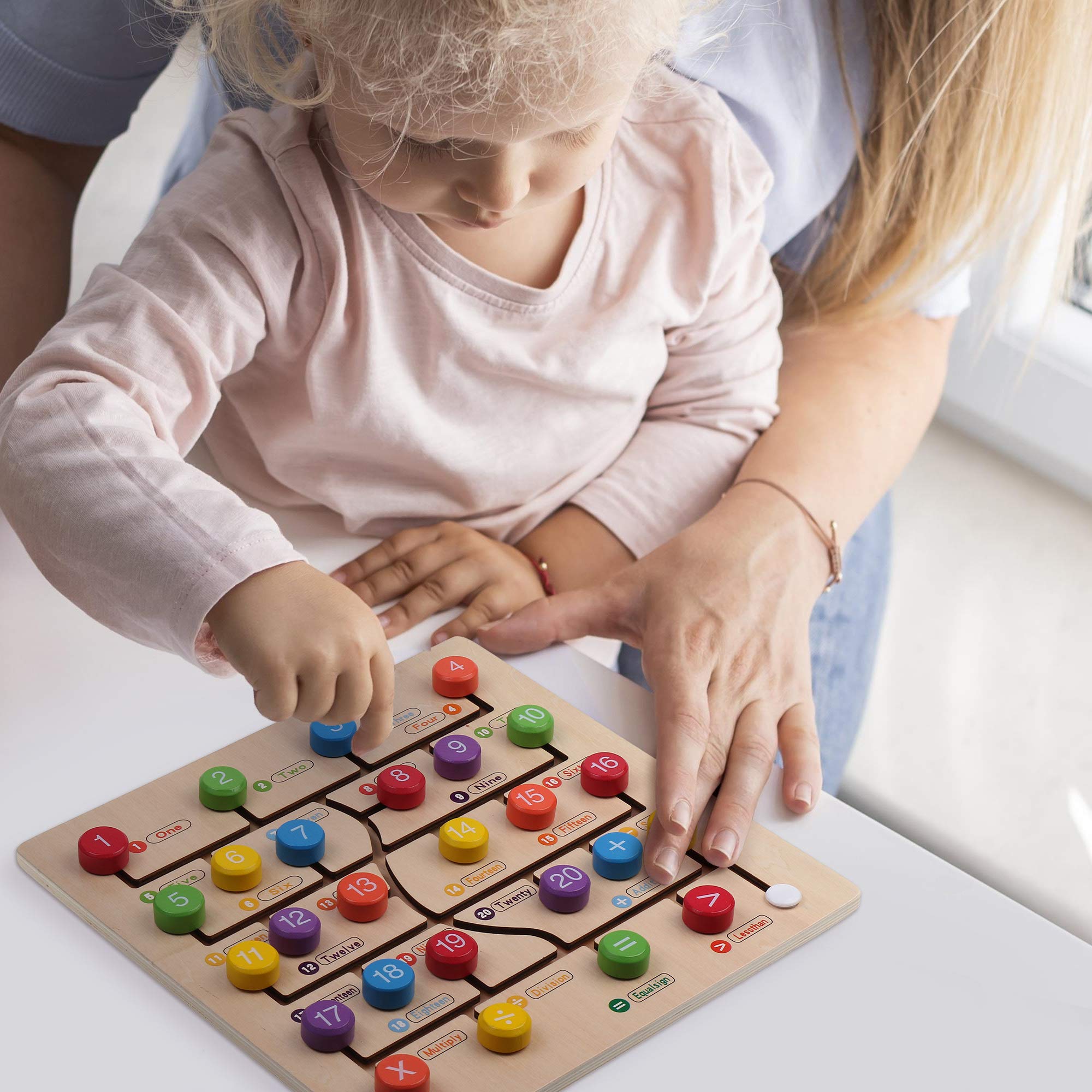 Boxiki kids Wooden Alphabet Puzzle. Alphabet Board for Kids with Wooden Letters. Best Learning ABC Puzzles That Help in Developing Motor Skills, Concentration and Imagination in Children.