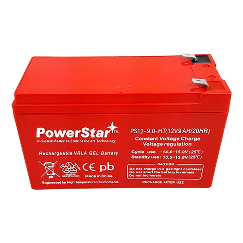 PowerStar PS12-9.0-HT 12V 9AH Rechargeable Sealed Lead Acid Battery Battery Replaces EXP1270