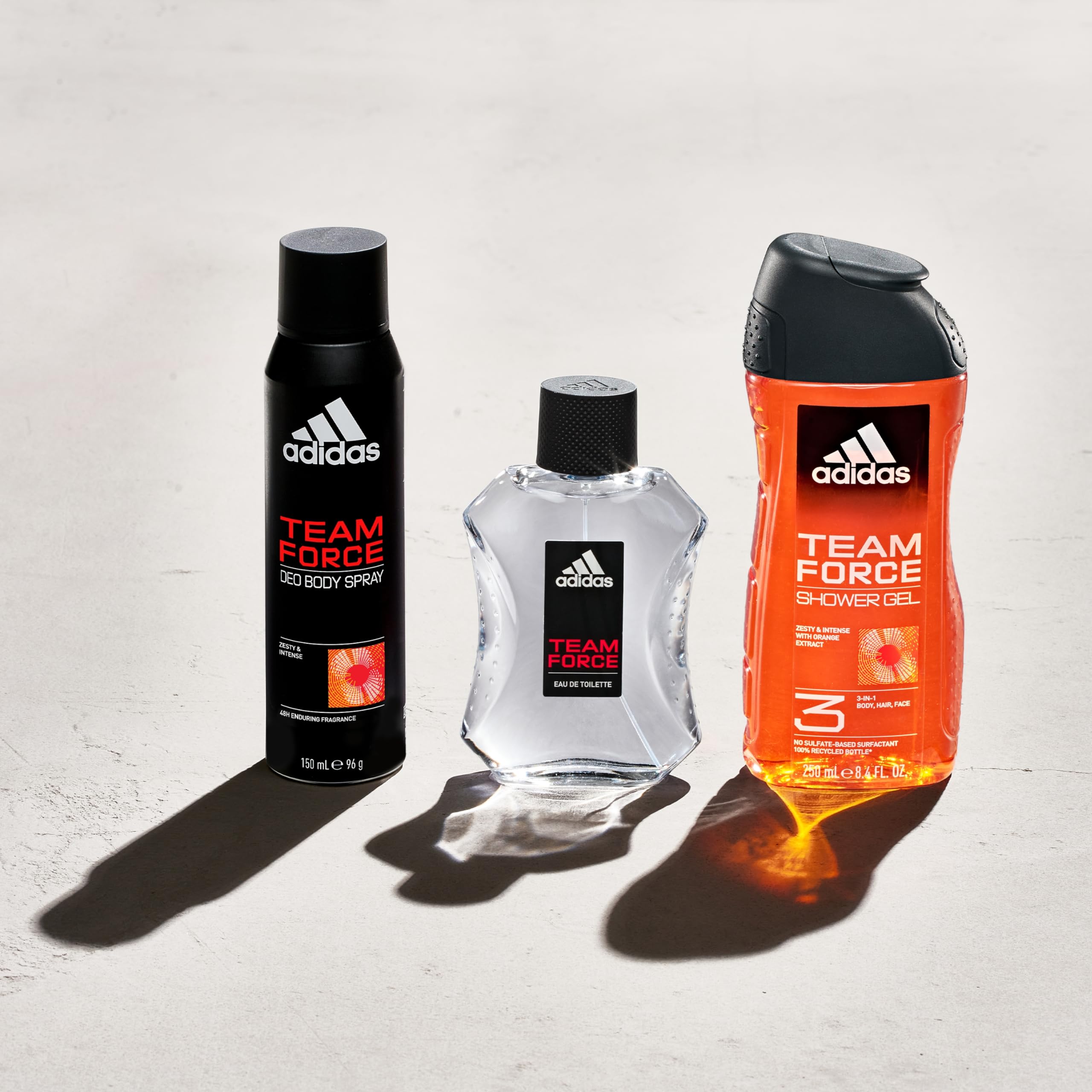 adidas Team Force After Shave for Men, 3.4 fl oz (Pack of 1)