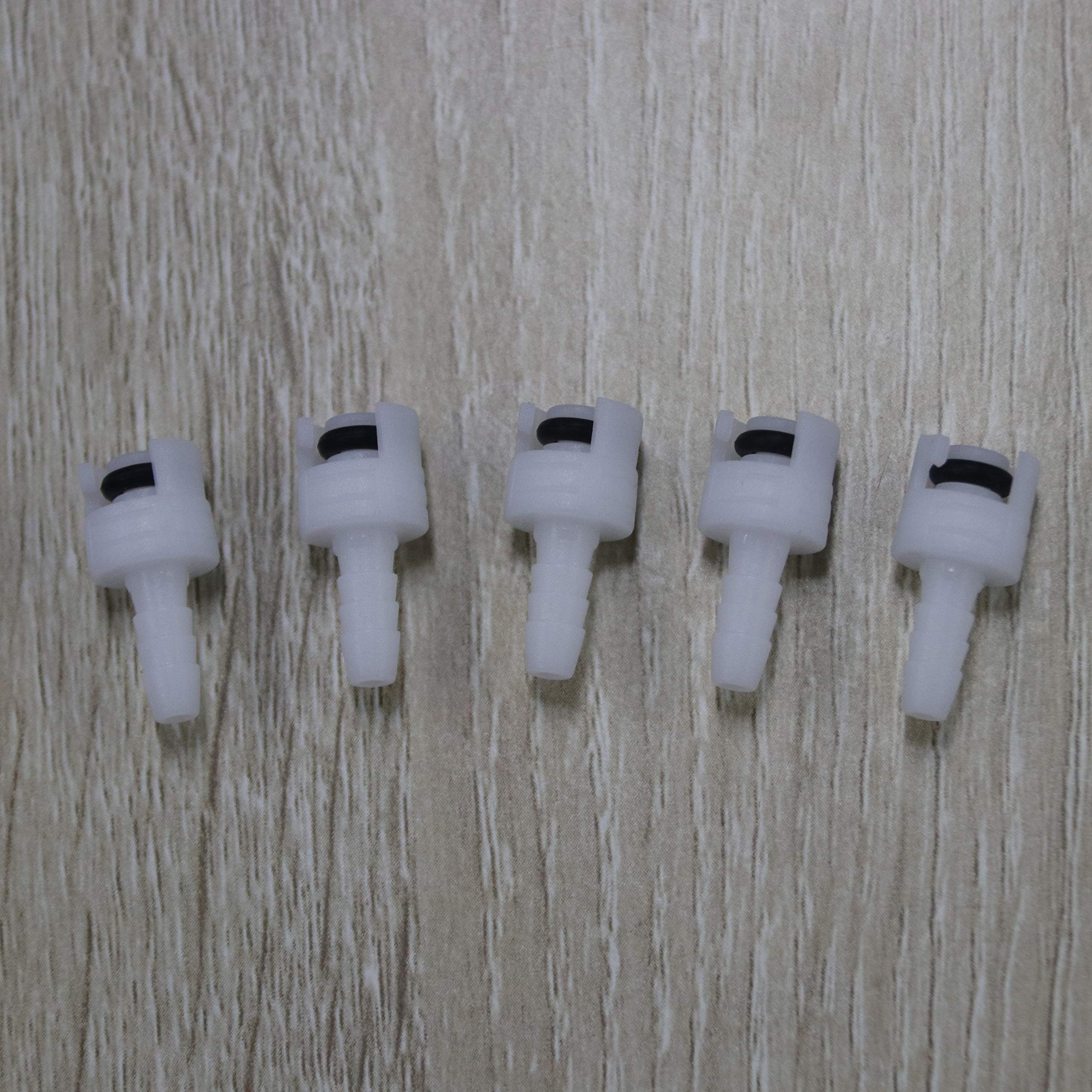 NIPB Cuff Connector 330091 Compatible with AMC Dinamap Welch Allyn Adapter Hose 5 Pieces