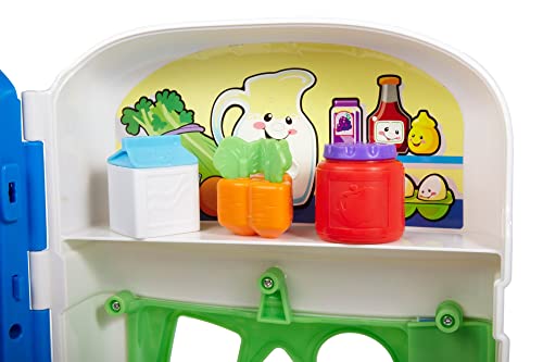 Fisher-Price Laugh & Learn Toddler Playset, Learning Kitchen with Music Lights & Bilingual Content for Baby to Toddler Pretend Play