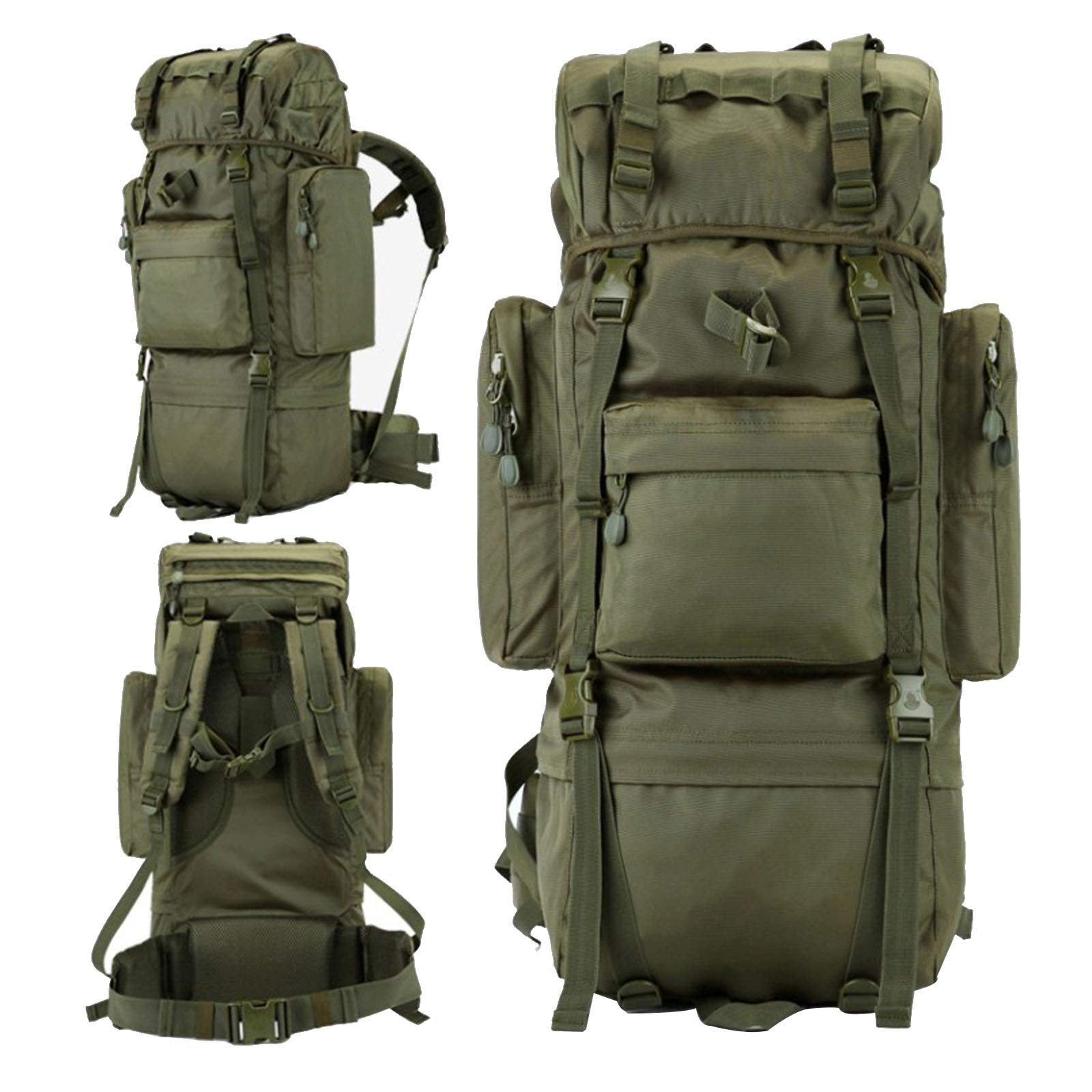 70L/100L Hiking Backpack Large Capacity Outdoor Camping Backpack Foldable
