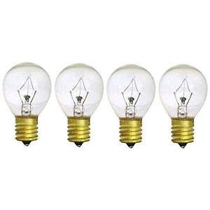 ABE (5pack) S11 HIGH INTENSITY 25-WATT 120V LAVA LAMP 25W LIGHT BULB E17 INT. BASE CLEAR