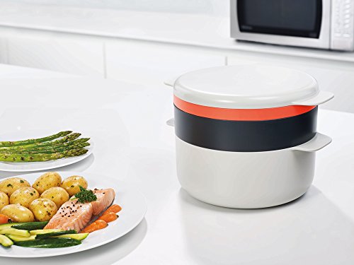 Joseph Joseph 45001 M-Cuisine 4 Piece Stackable Microwave Cooking Set