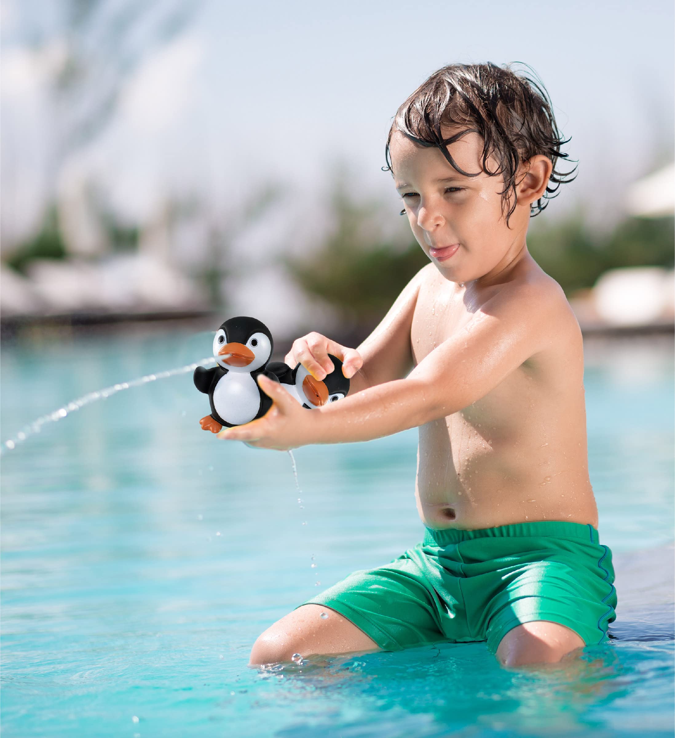 Bath Buddy Penguin Water Squirter