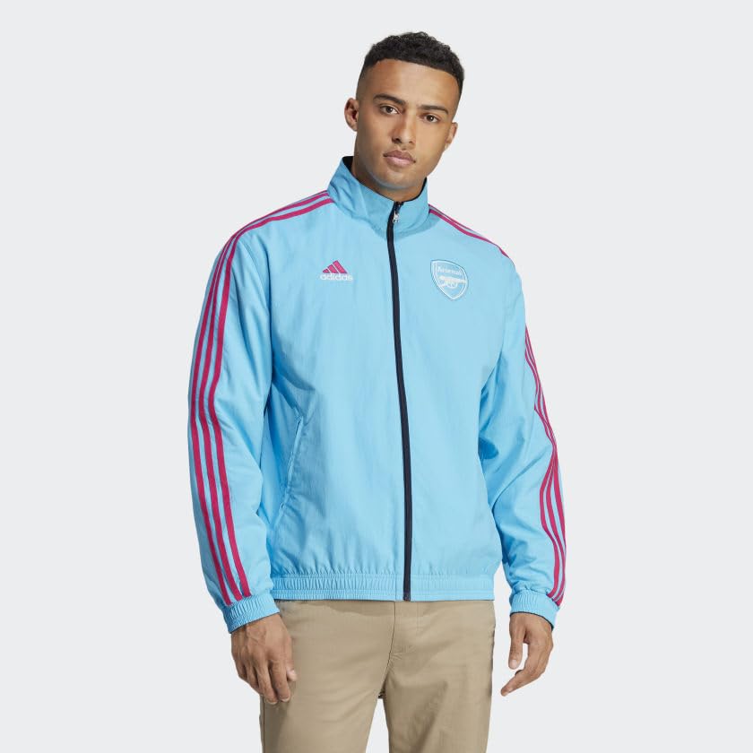 adidas Arsenal Anthem Jacket Men's, Blue, Size M