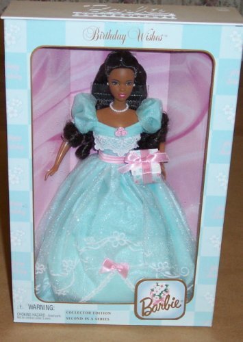 Birthday Wishes Black Barbie Doll African-American Collector Edition