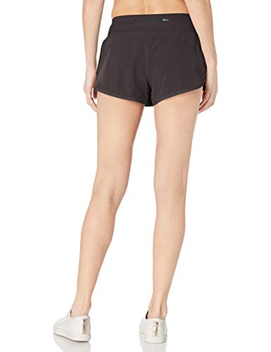 Champion Sport, Moisture Wicking, Lightweight Gym Shorts for Women, C Logo, 2.5", Black, Small
