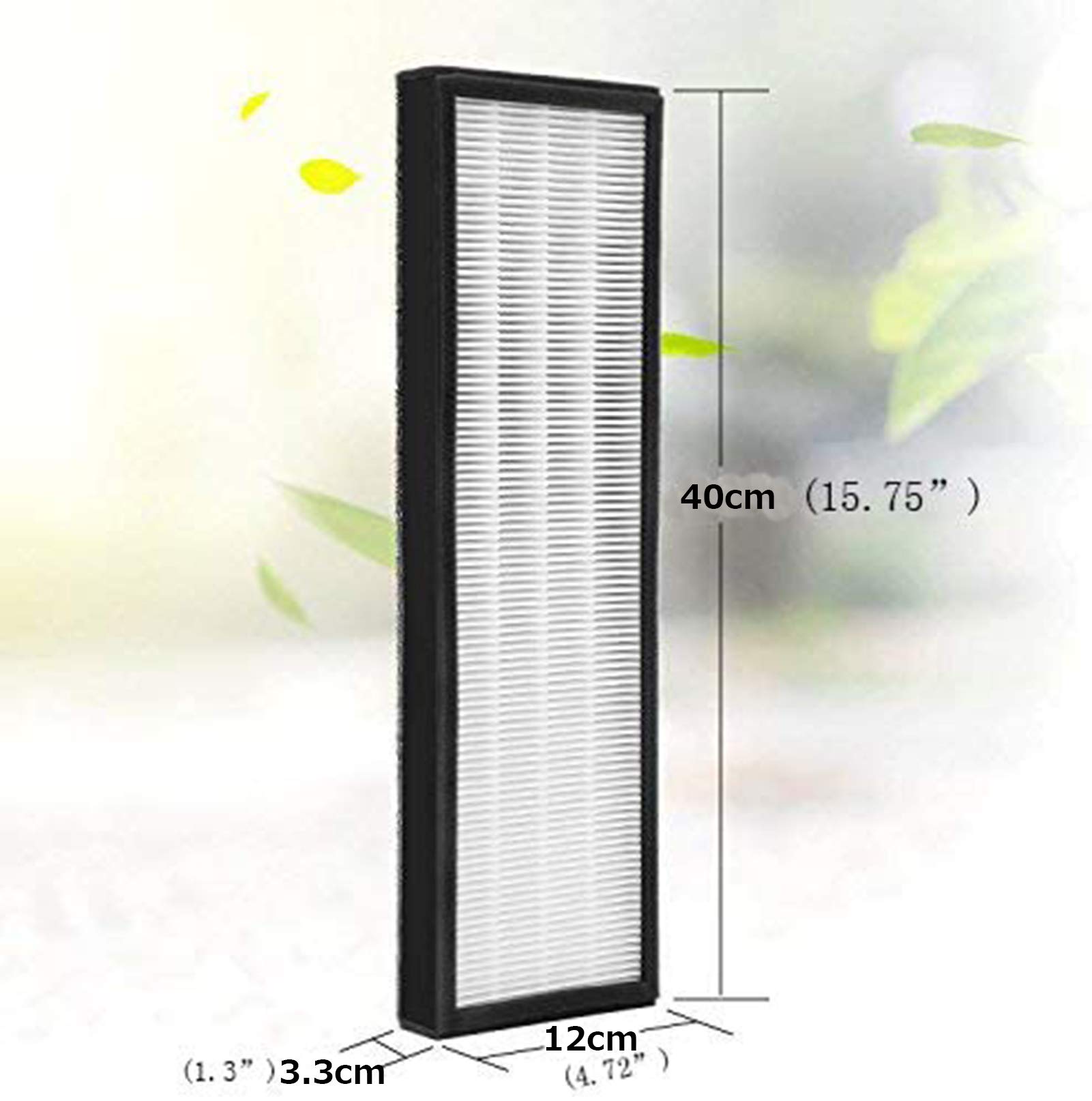 BBT BAMBOOST Filter B Replacement Fit for Germguardian Air Purifier FLT4825 Filter-b Models AC4825 AC4300 AC4800 AC4900,AP2200CA,BXAP148(1pcs HEPA True Filters and 2 Pieces Carbon Filters)
