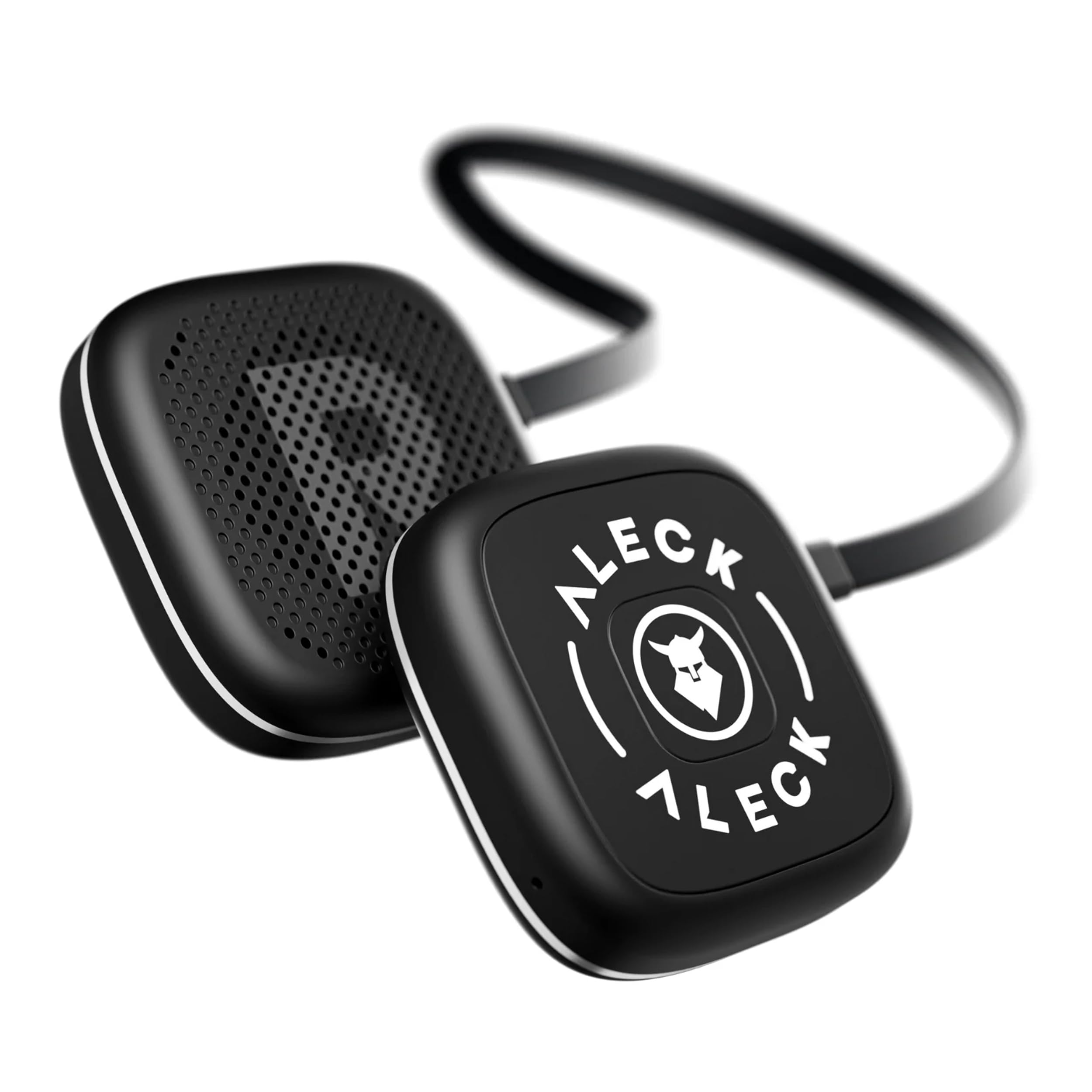 ALECK Nunchucks Universal Wireless Bluetooth Helmet Speakers Headphones for Ski and Snowboard Audio-Ready Helmets, Glove Friendly Controls, Microphone Headset for Hands-Free Calls, 2-Pack