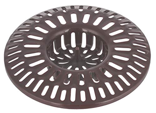 Bathroom Hair Strainer - Pack of 3 - Kitchen Sink Basket Drain Stopper - Shower Cover Filter for Bathtub