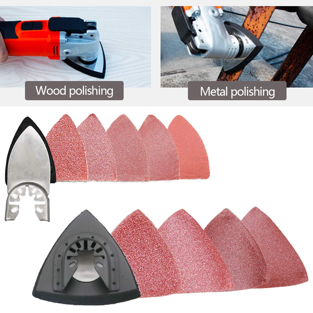 71 Piece Oscillating Tool Blades, Assorted Oscillating Saw Blades Multi-Tool Quick Release Wood & Metal Saw Blades Fit for Multimaster, Bosch, Makita, Rockwell, Ryobi, Craftsman, Ridgid