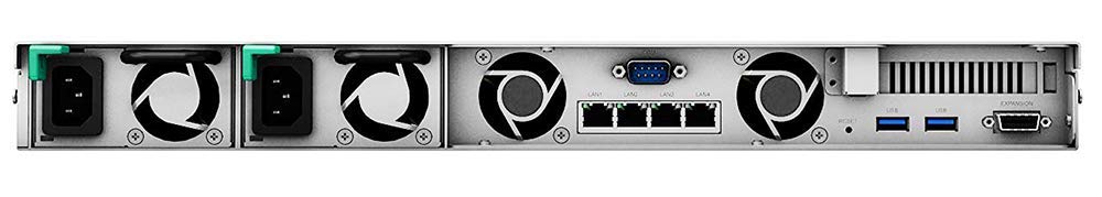 Synology RackStation RS1619xs+ iSCSI NAS Server with Intel Xeon 2.2GHz CPU, 64GB Memory, 4TB SSD and 24TB HDD, Rail Kit, DSM Operating System