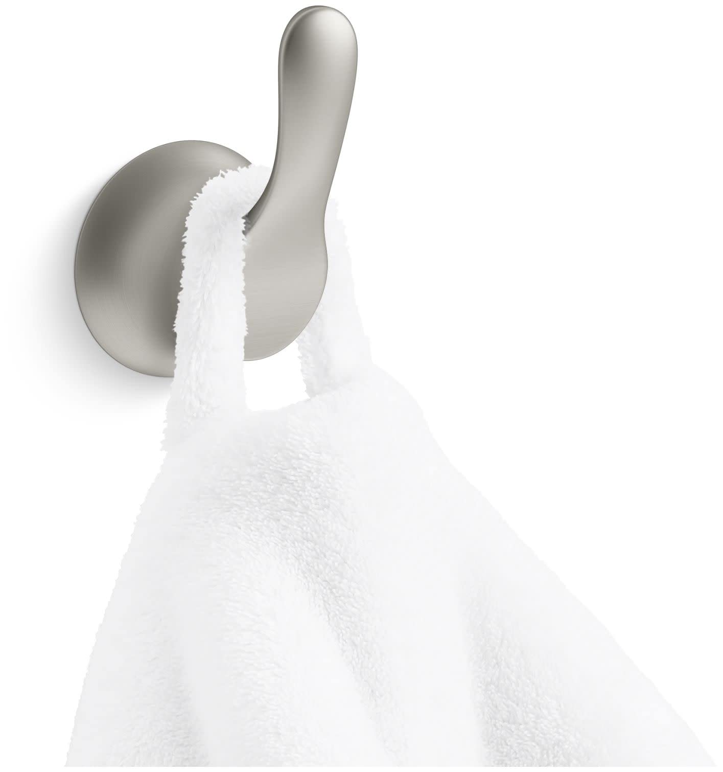 KOHLER 27395-BL SIMPLICE Single Robe Hook, Matte Black