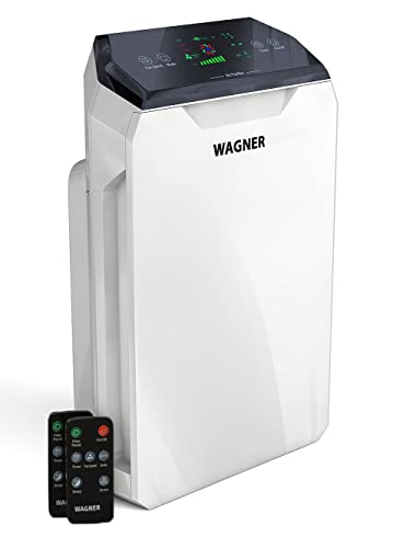 Wagner & Stern air purifier WA777 ozone free, HEPA-13 medical grade filter for large rooms.Removes air particles, dust, odors, smoke, VOC, pollen pet dander, etc.