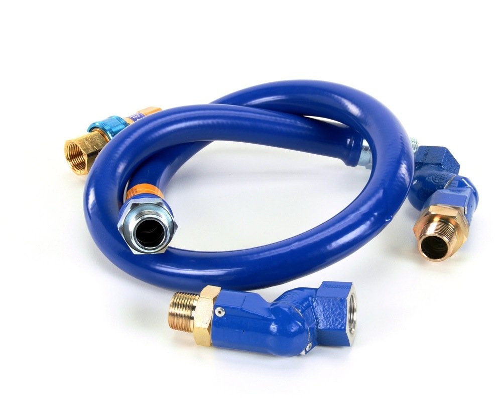DORMONT 1675BPQ2S48 3/4" X 48" Long Gas Hose with Double Swivel and Quick Disconnect