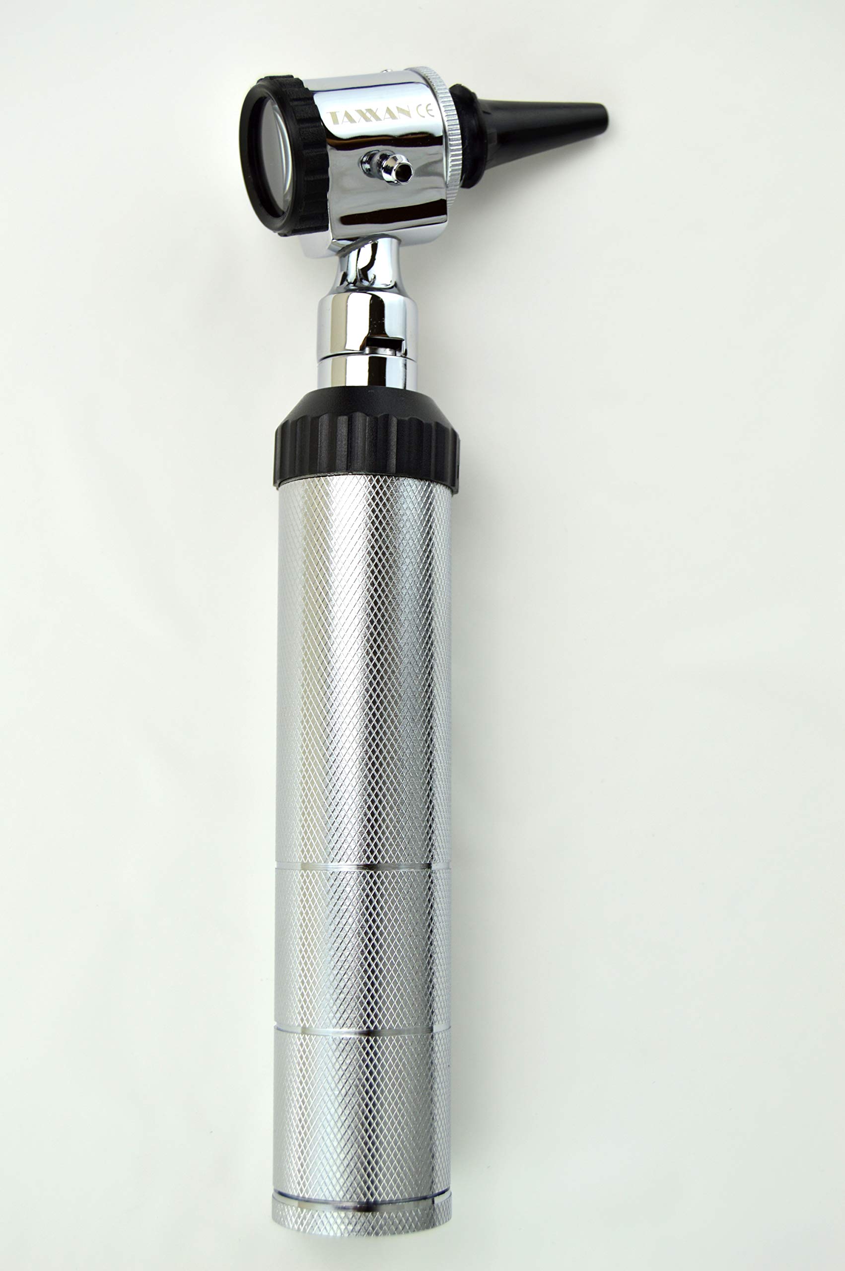 TAXXAN Otoscope ENT Diagnostic Set with Metal Adapter to USE Standard Disposable Speculum