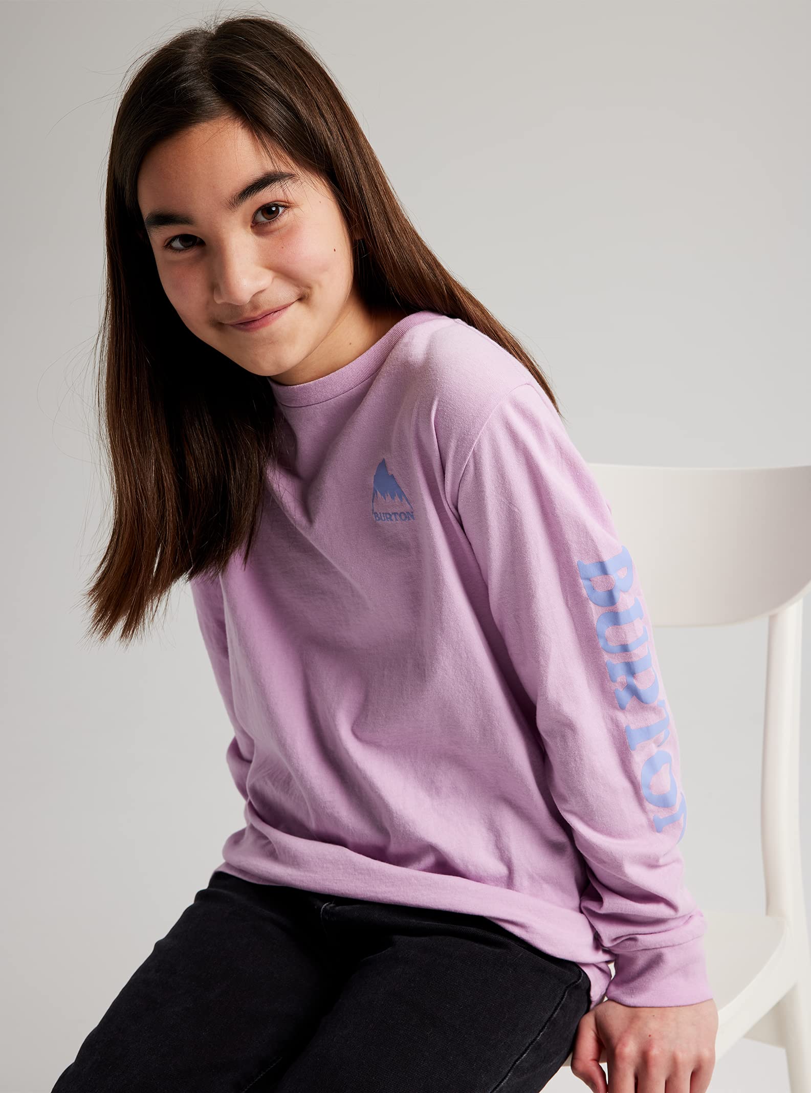 Burton Boys' Standard Elite Long Sleeve, Orchid Bouquet, Large