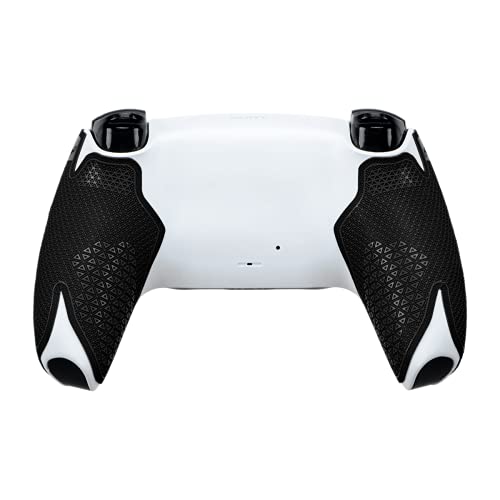 Lizard Skins PS5 Controller Grip – 0.5mm DSP Playstation 5 Grip - Easy to Install PRE Cut Pieces - 10 Colors (Jet Black)
