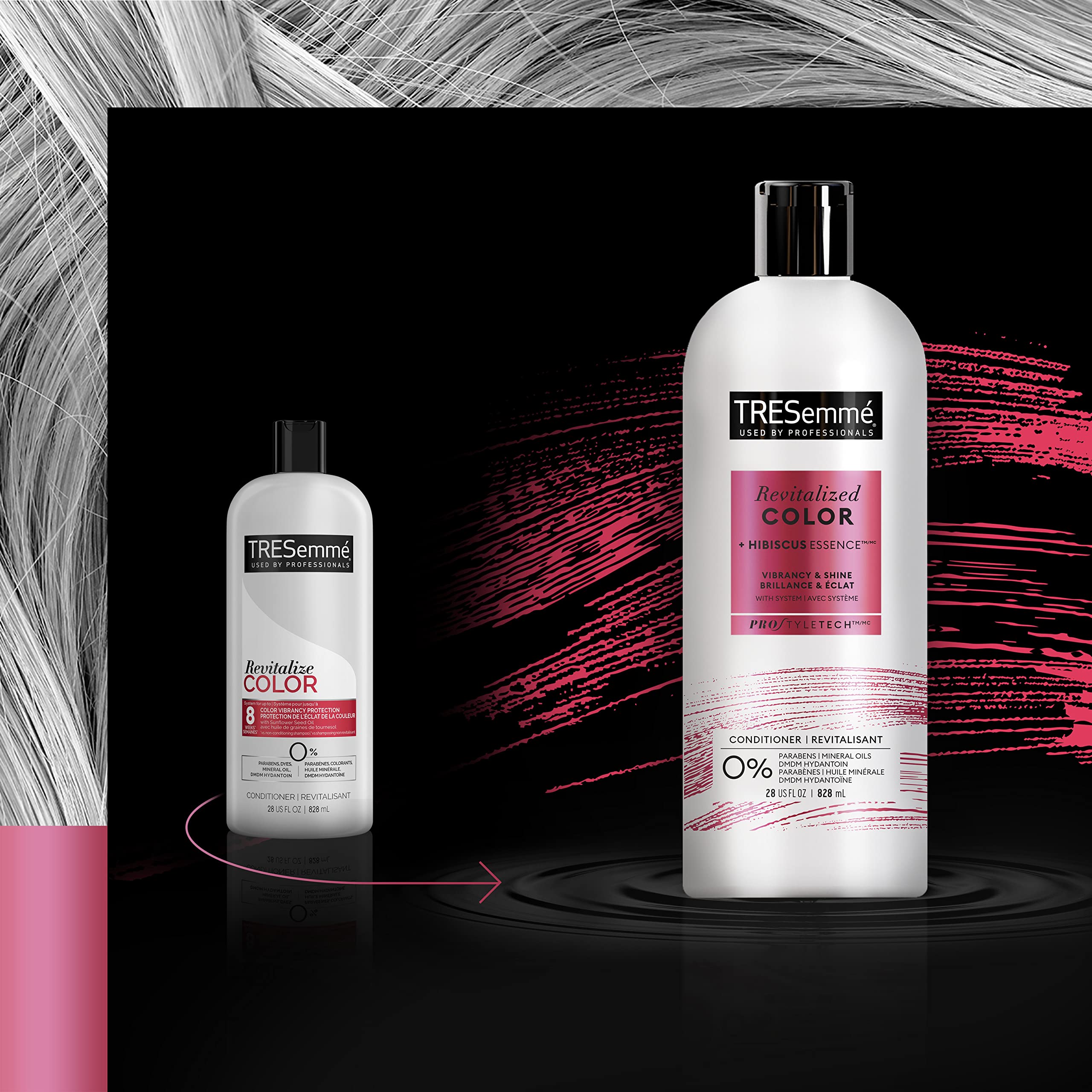 TRESemmé Vibrance & Shine Conditioner Revitalized Color for Color Treated Hair Formulated With Pro Style Technology 28 Fl Oz