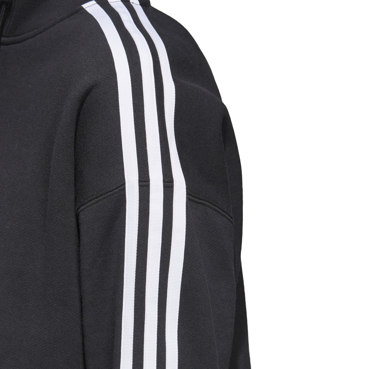 adidas Originals Women's Cropped Hoodie, Black, XL