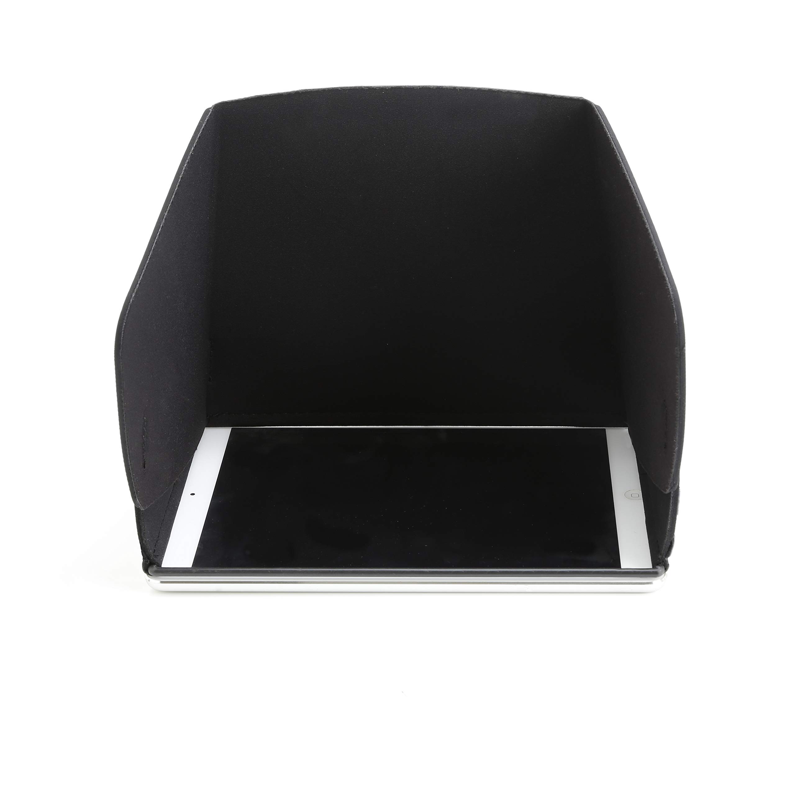 Collapsible Molded iPad Sun Shade and Privacy Hood Fits 9.7" Screens Case Travel Cover Sun Shield Sun Blocker Sun Guard Sun Protector Fits 9.7" Screens USA