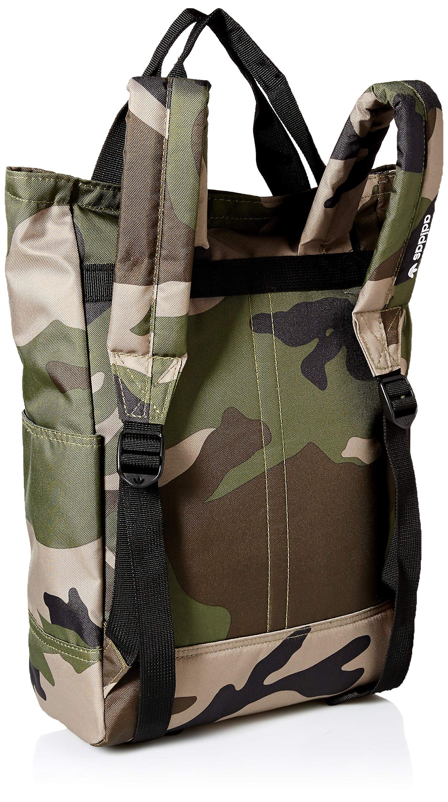 adidas Originals Unisex Tote III Backpack, Olive Cargo Aw Camo, ONE SIZE