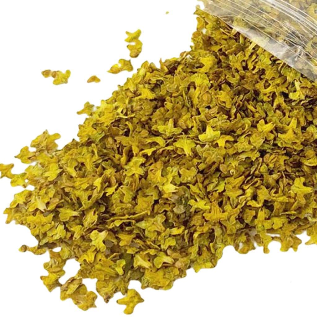 AMLESO 33ml Micro Landscape Leaves Model Scenery Grass Tufts Table Diorama Railway Scene Accessories Leaf for Fairy Garden Bonsai Ornaments, Yellow
