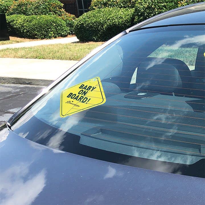 Dreambaby Baby On Board Sign - Baby Safety Awareness Warning Decal - Model L211