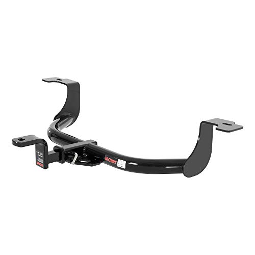 CURT 110853 Class 1 Trailer Hitch with Ball Mount, 1-1/4-In Receiver, Fits Select Honda Accord, TSX