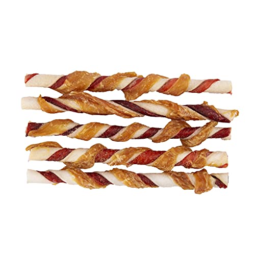 Good'n'Fun P-94188 Triple Flavor Twists Dog Chews, One Size