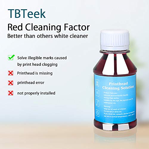 Inkjet Printhead Cleaner for 950 951 952XL Ink Cartridges Work with Officejet Pro 8600 8610 8620 8100 8710 8720 8216 8210 8730 Printer Cleaning kit- 100ml