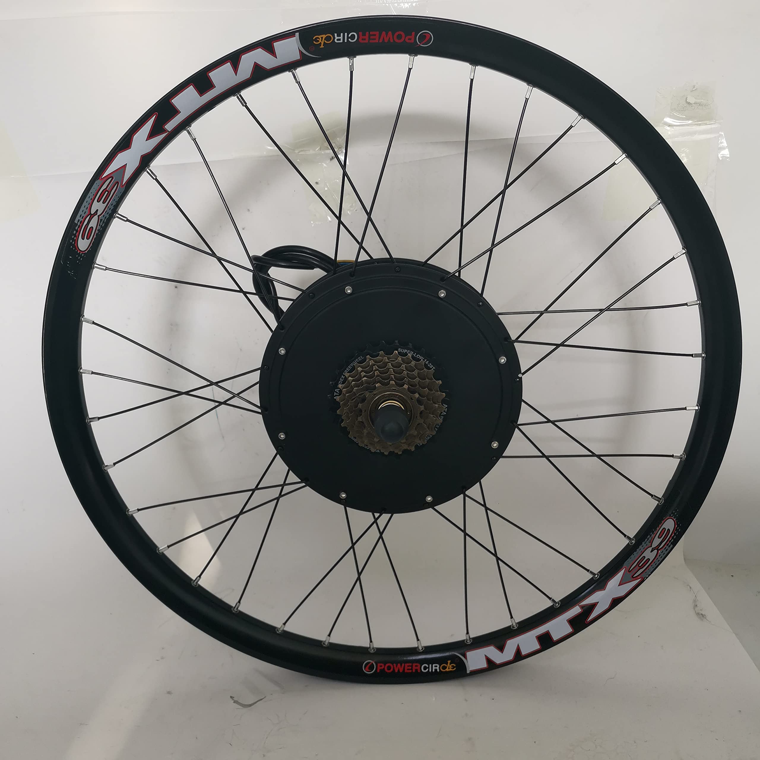 72V 2000W Rear Wheel Motor, 2000W Electric Bike Kit,Electric Bicycle Conversion Kit with Mutifunction SW900 Display,72V 40A Controller, with 7 Speed flywheel (27.5inch)