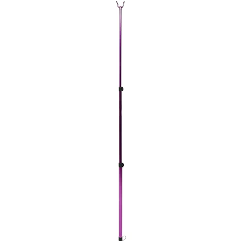 BESPORTBLE Outdoor Room Essentials Clothes Reaching Rod 63 Adjustable Clothes Fork Pole Clothes Fork Clothes Picking Rod for Hanging Clothes, Shutters, Closet, Ceiling Garment Rod Dorm