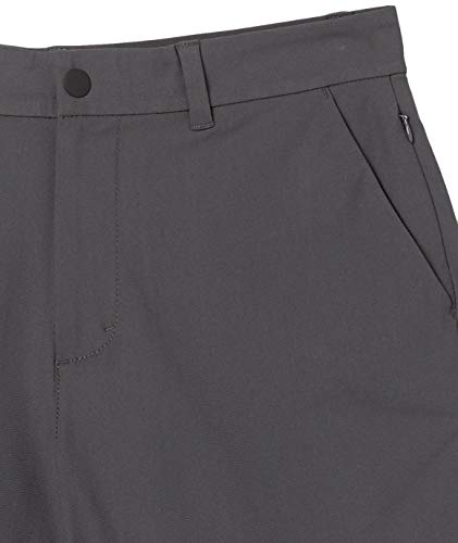 Amazon Brand - Peak Velocity Men's Knit Jersey 7" Travel Short, Grey, 42