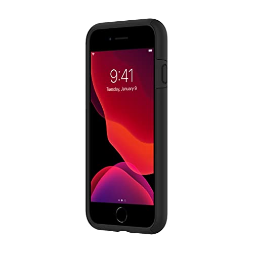 Incipio iPhone 7 Case, Hard Shell Dual Layer DualPro Case for iPhone 7-Black/Black