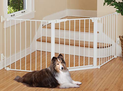 Command Pet Custom Fit Gate, 29.5", White (PG5300)