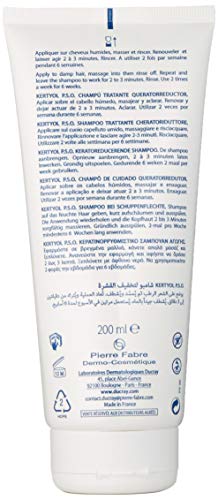 Ducray Kertyol P.S.O. Shampoo, Scalp Prone to Psoriasis, Micronized Sulfur, Salicylic Acid, Soothes Red, Irritated Scalp, 6.7 oz.