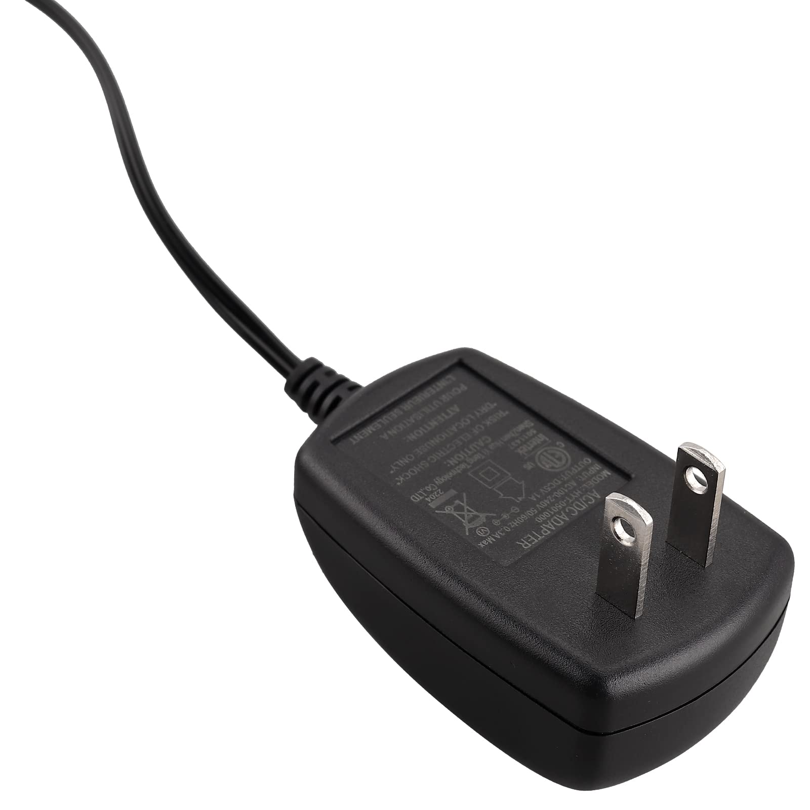 Proster Power Supply Adapter UL CE FCC ROHS Certified 5V 1A AC Power Transformers Wall Charger DC Cable Length 1.2m with 5.5mm Plug Suitable for HDMI Switch Splitter DAC Led Strips CCTV IP Camera
