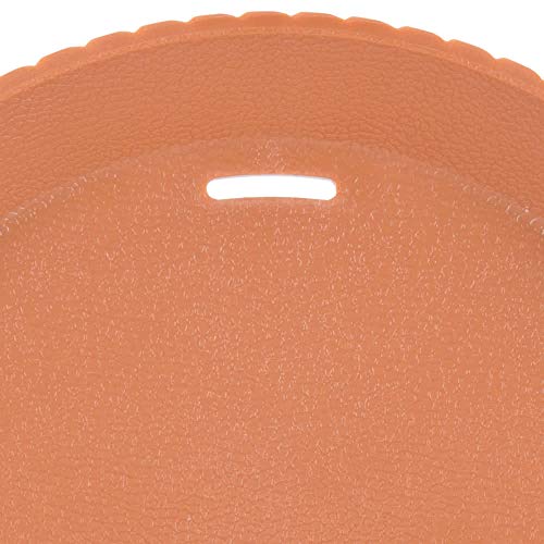 G.E.T. RB-894-TER Round Serving Basket with Base, 7.27", Terra Cotta (Set of 12)