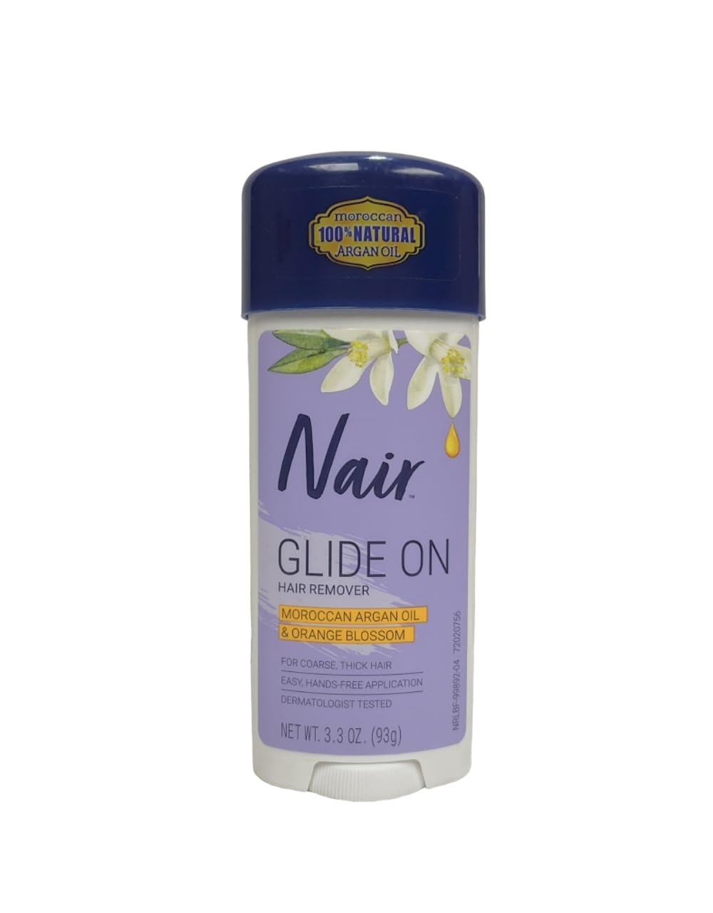 Nair Hair Remover Glides Away Nourish with Argan Oil 3.3 Ounce (97ml) (3 Pack)