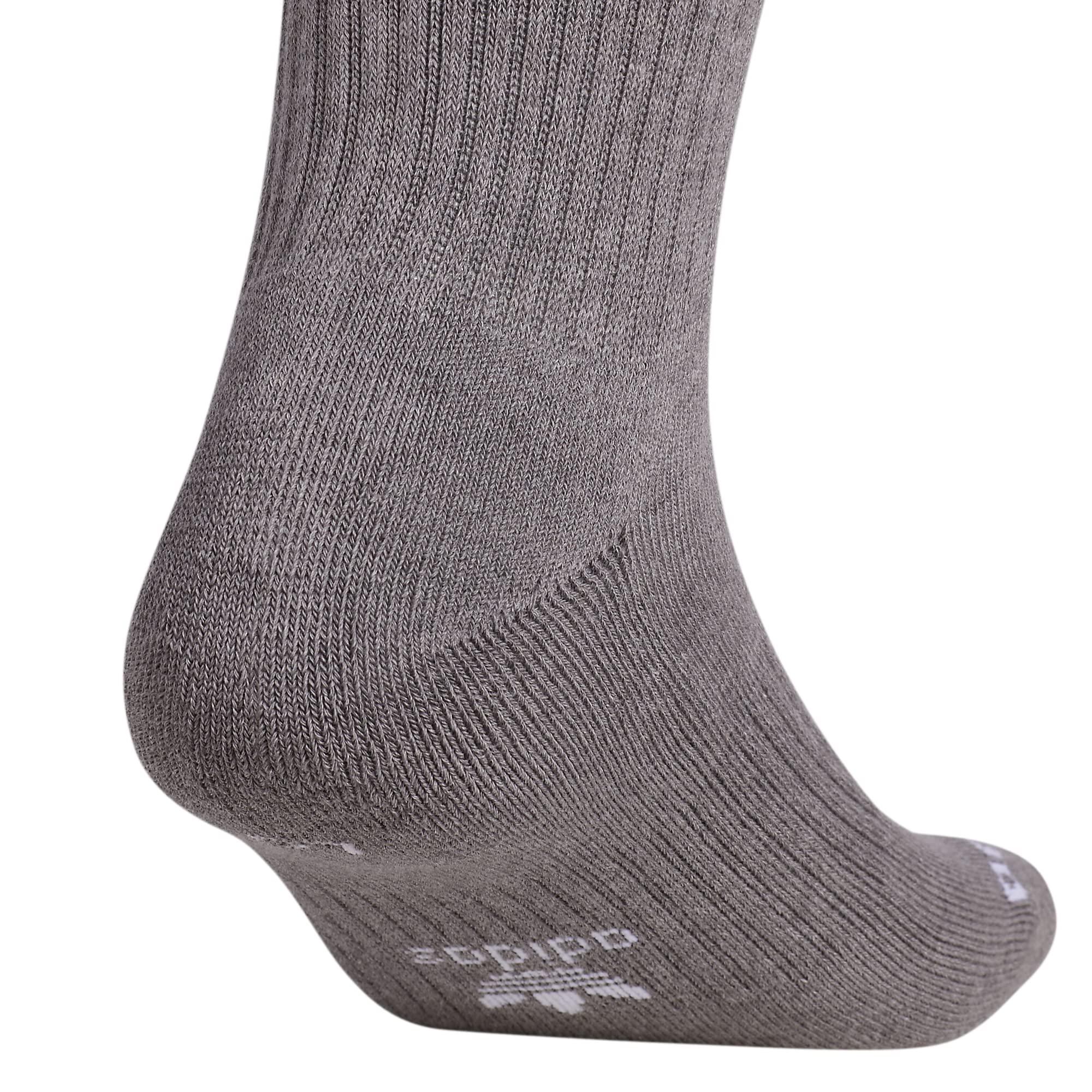 adidas Originals Dye Crew Socks (1-Pair), Botanical Grey/White, Large