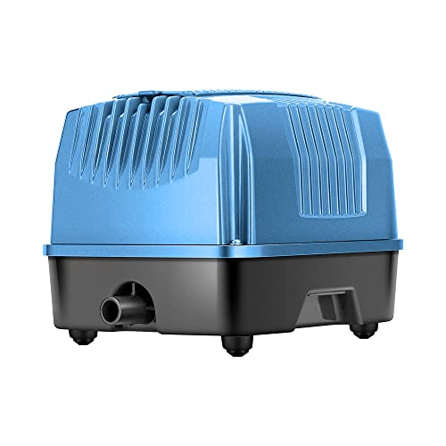 CANVUNTHY Linear Air Pump AP40 for Pond Aeration, Septic Air Pump, Hydroponic Air Pump, Pond Air Pump, 635GPH for Pond, Waste Treatment, Aquarium, Fish Farm, Seafood Restaurant (AP80-1350GPH)