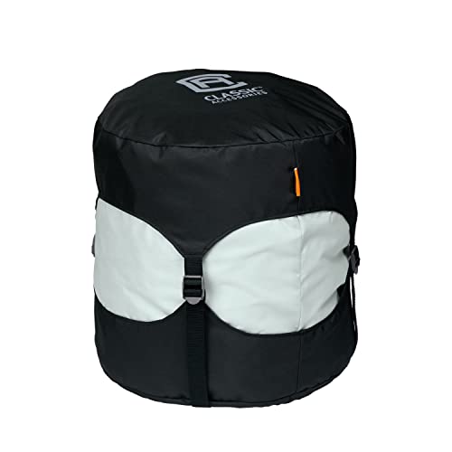 Classic Accessories RV SkyShield™ R-Pod Cover, 16'2"L x 78"W, Model 2, Durable, Tear-Resistant, Teardrop, Travel Trailer Storage Cover, Compatible with R-Pod Trailers, Black/Grey/Snow White