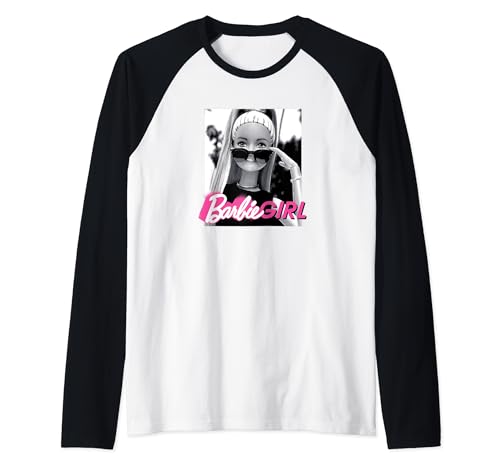Barbie - Sunglasses Barbie Girl Raglan Baseball Tee